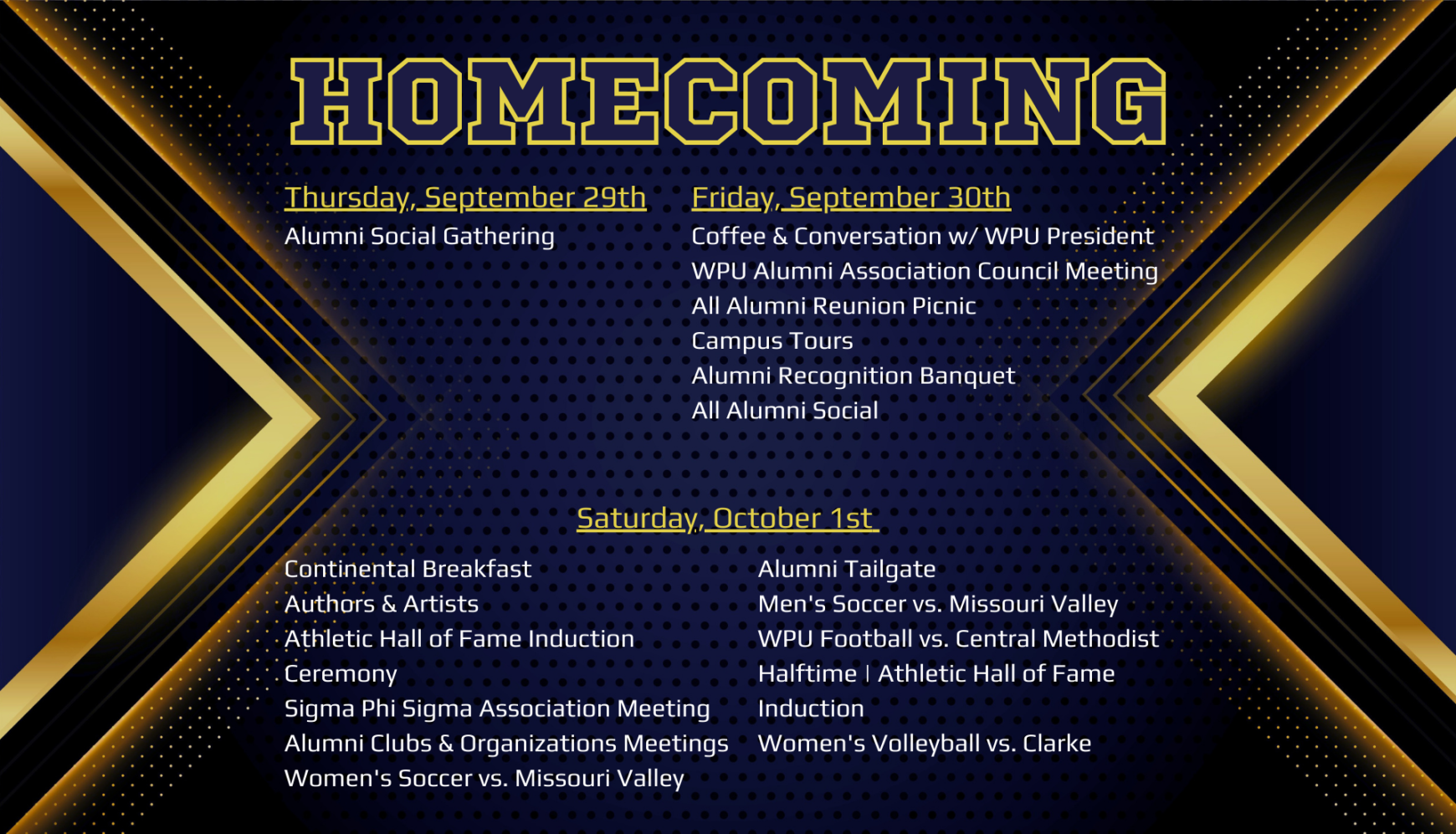 Alumni Events - William Penn University